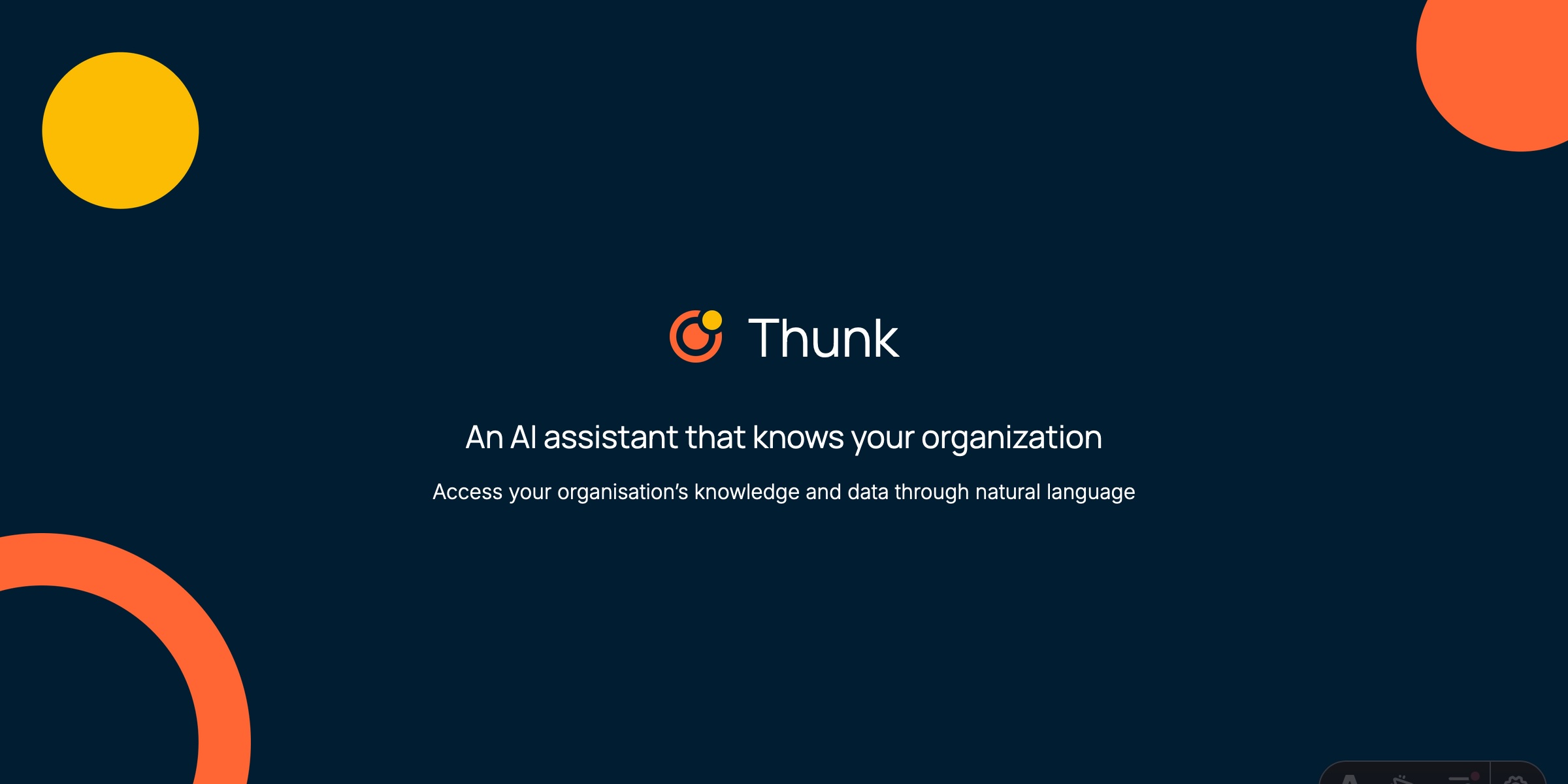 Thunk — your team's AI Assistant